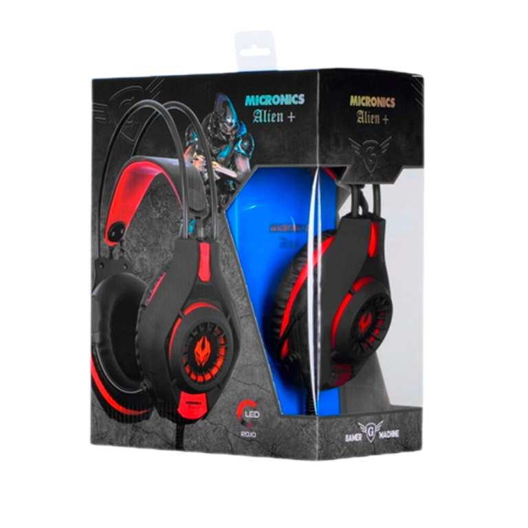 AUDIFONO MICRONICS ALIEN MIC HG815 GAMER C/MICRO - Compucentro