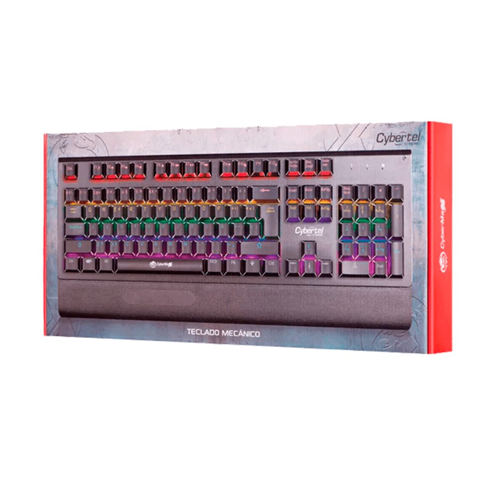 TECLADO GAMER CYBERTEL XTREME CBX GK1001 USB - Compucentro